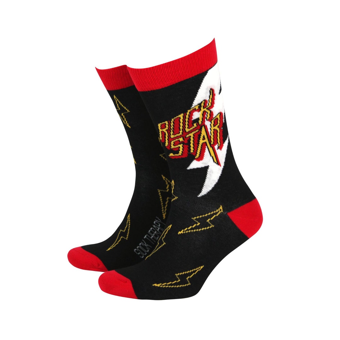 Rock Star Socks - Etsy