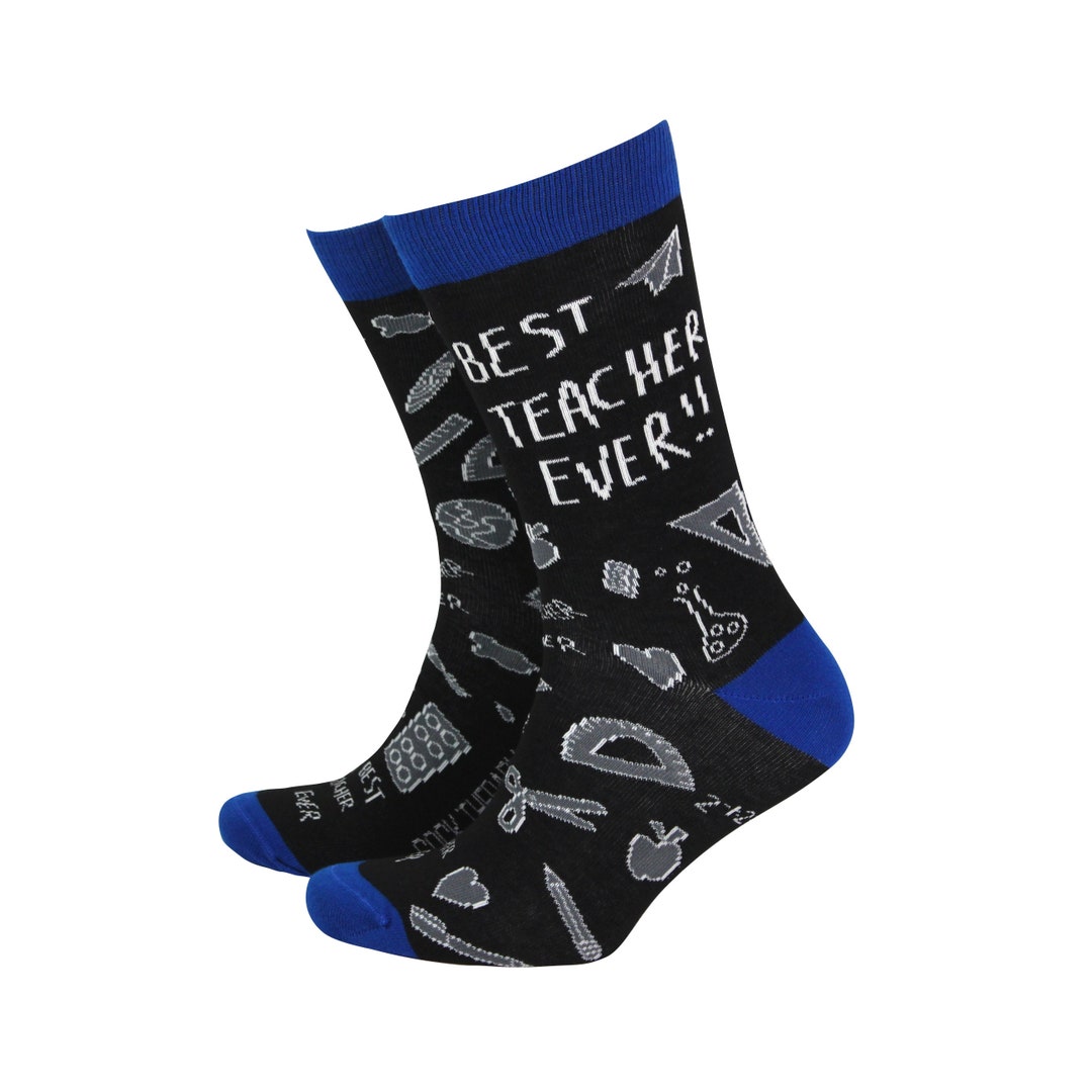 Best Teacher Socks - Etsy