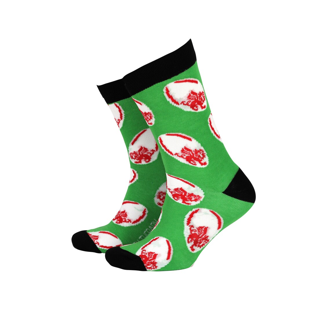 Men's Welsh Rugby Bamboo Socks - Etsy