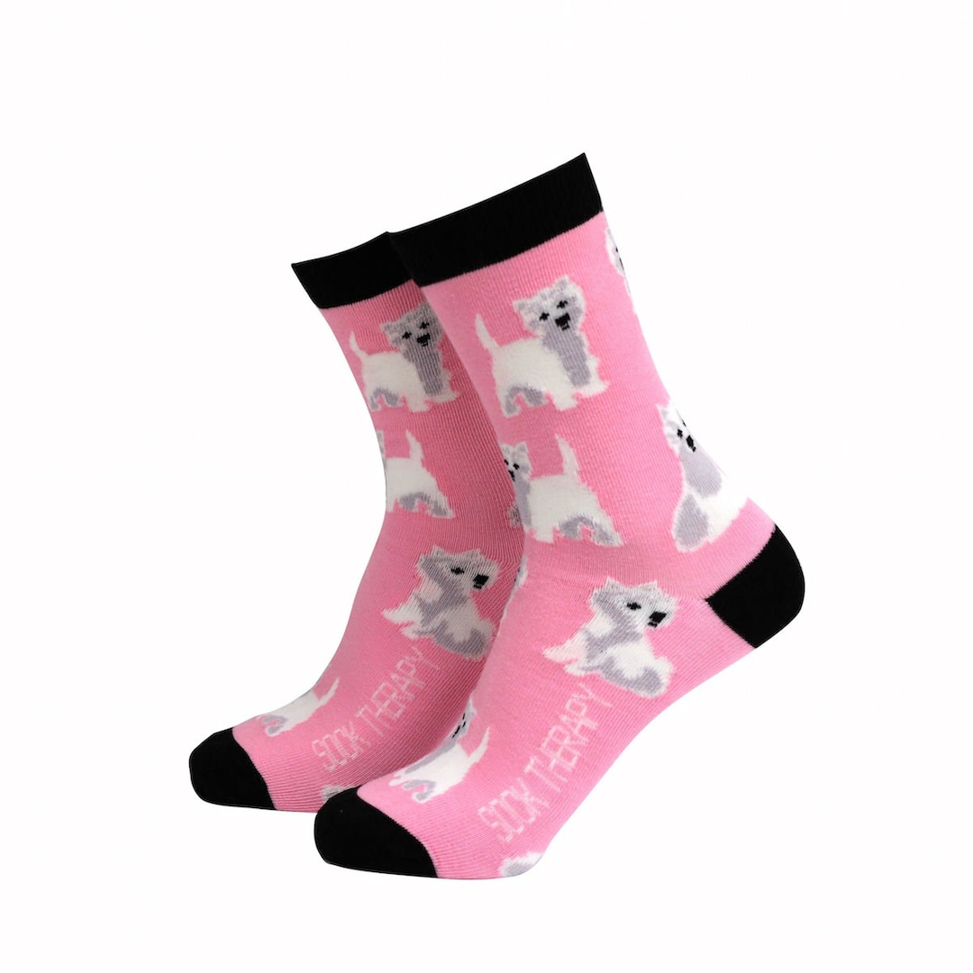 Women's Westie Dog Bamboo Gift Socks by Sock Therapy - Etsy