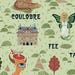Illustrated Map, Mythical Beasts of France, Art Print - Poster - Etsy