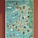 Illustrated Map, Mythical Beasts of Wales, A3 Art Print - Poster - Etsy UK