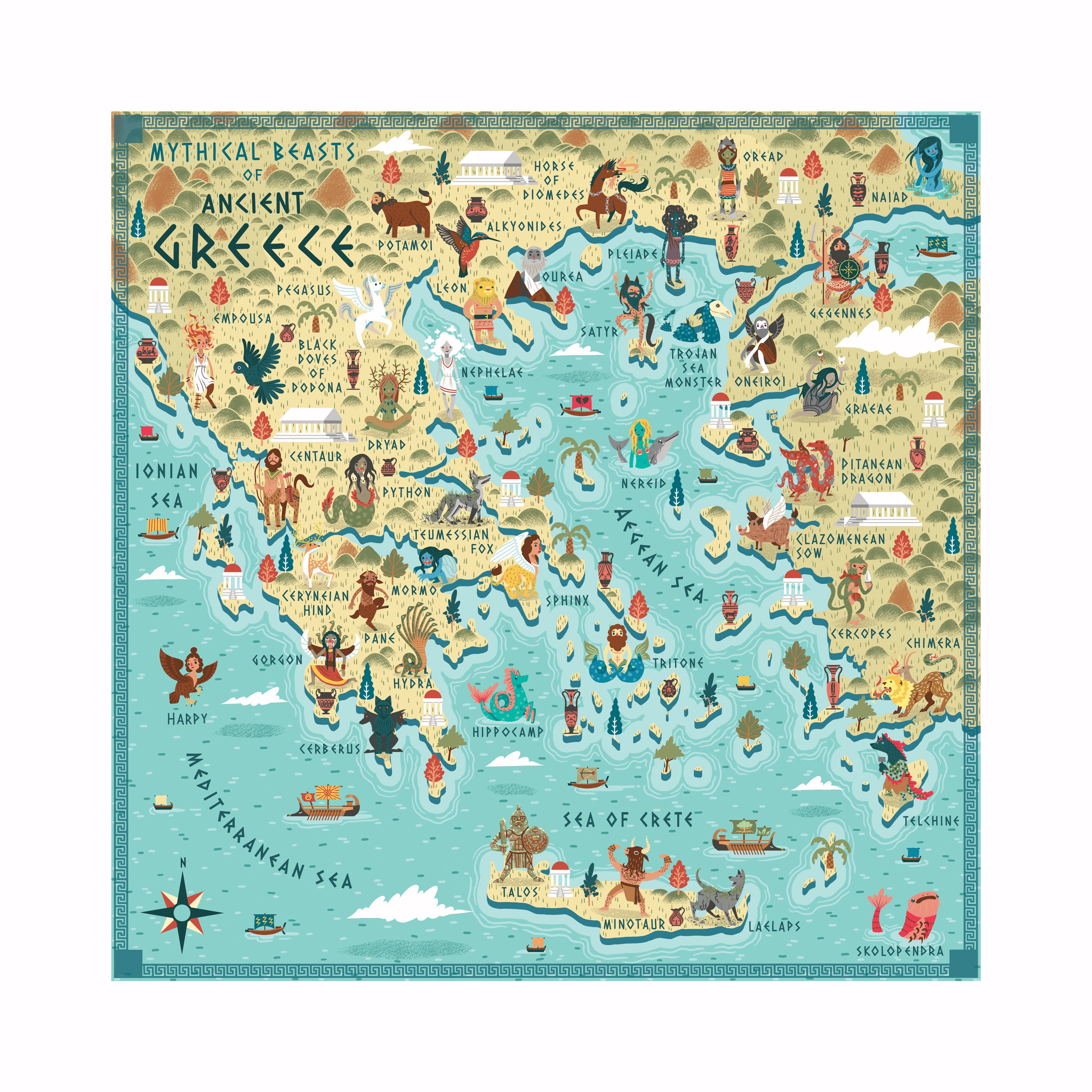 Map Of The Underworld Greek Mythology