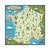 Illustrated Map, Mythical Beasts of France, Art Print - Etsy