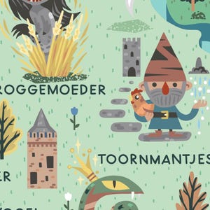 Mythical Beasts of the Netherlands - A3 Art Print - Poster - Etsy