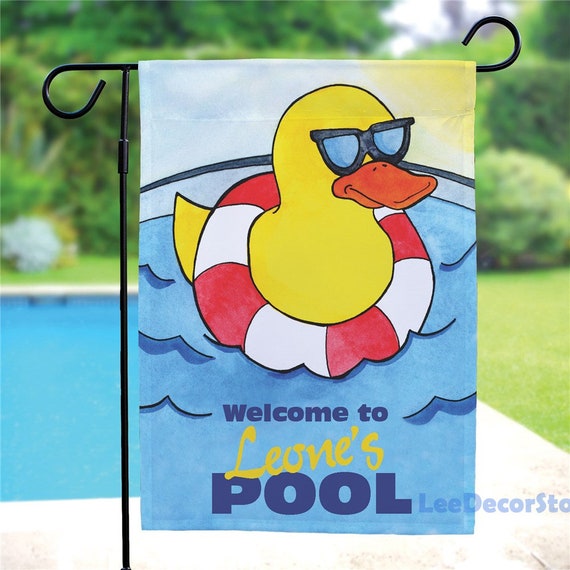 Ducks In Swimming Pool 1