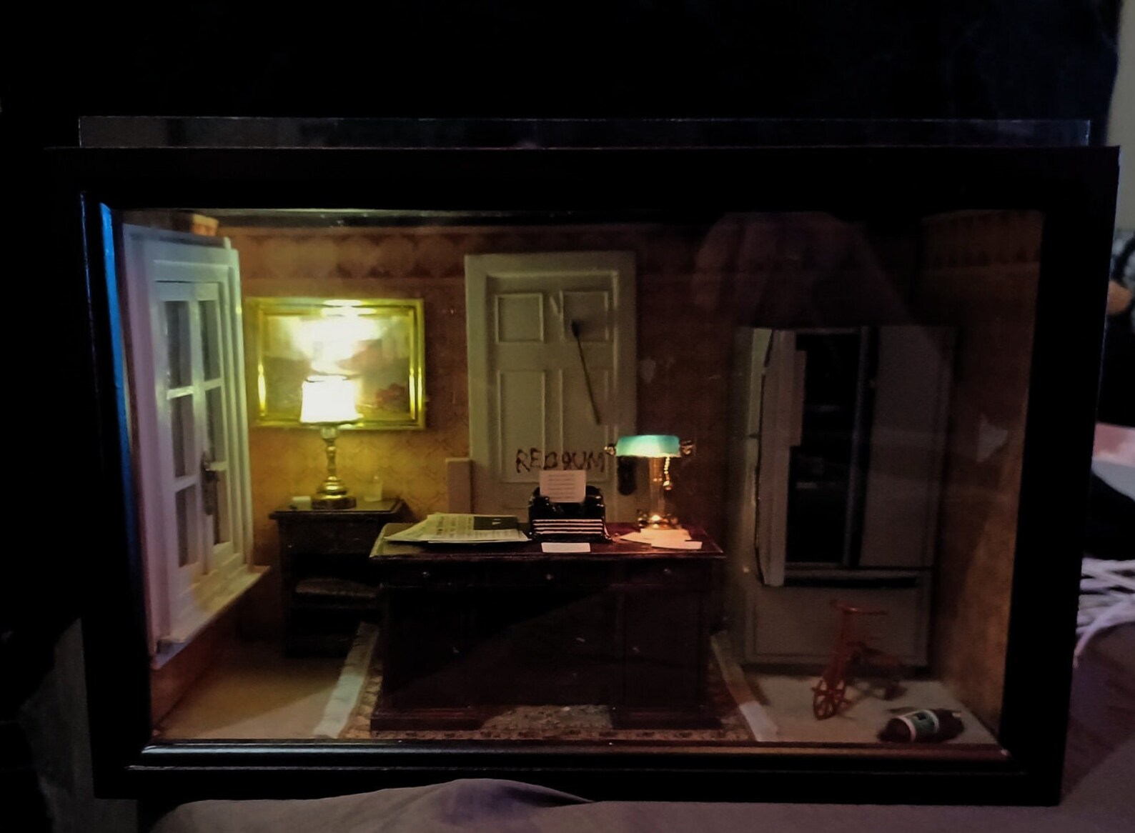 Stephen King Overlook Hotel Diorama Gothic Victorian Horror Jack