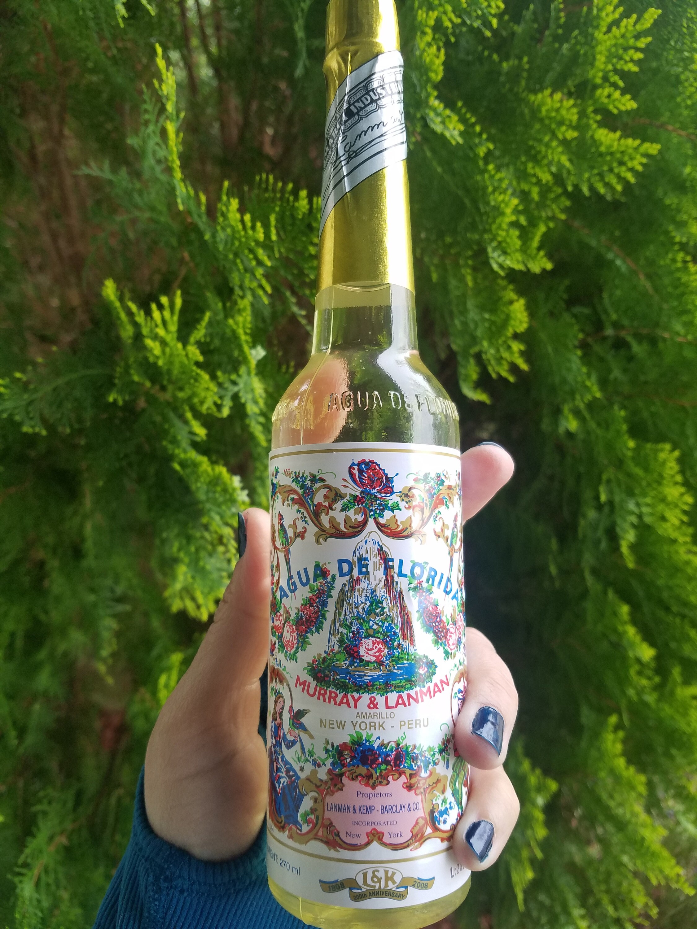 Lanman & Kemp Peruvian Florida Water 270ml Bottle - Etsy