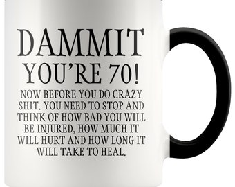 Funny Turning 70 - Etsy