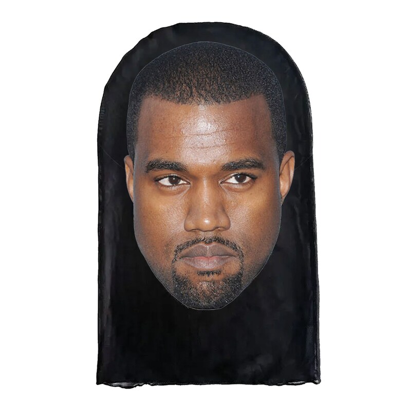New 3D Printed Kanye Yeezy Ye Donda Elastic Mesh Full Face Mask for Men ...