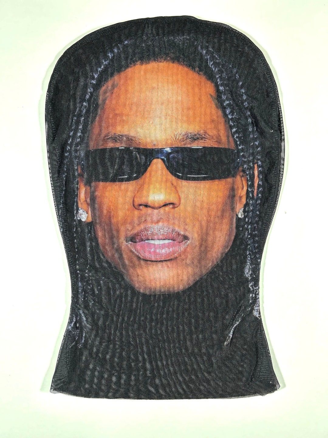 Travis Scott Utopia Elastic Mesh Full Face Mask for Men Women Cosplay ...