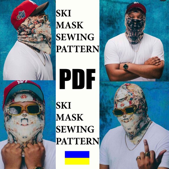 Balaclava Pattern PDF Instant Download One Size . Easy Single | Etsy
