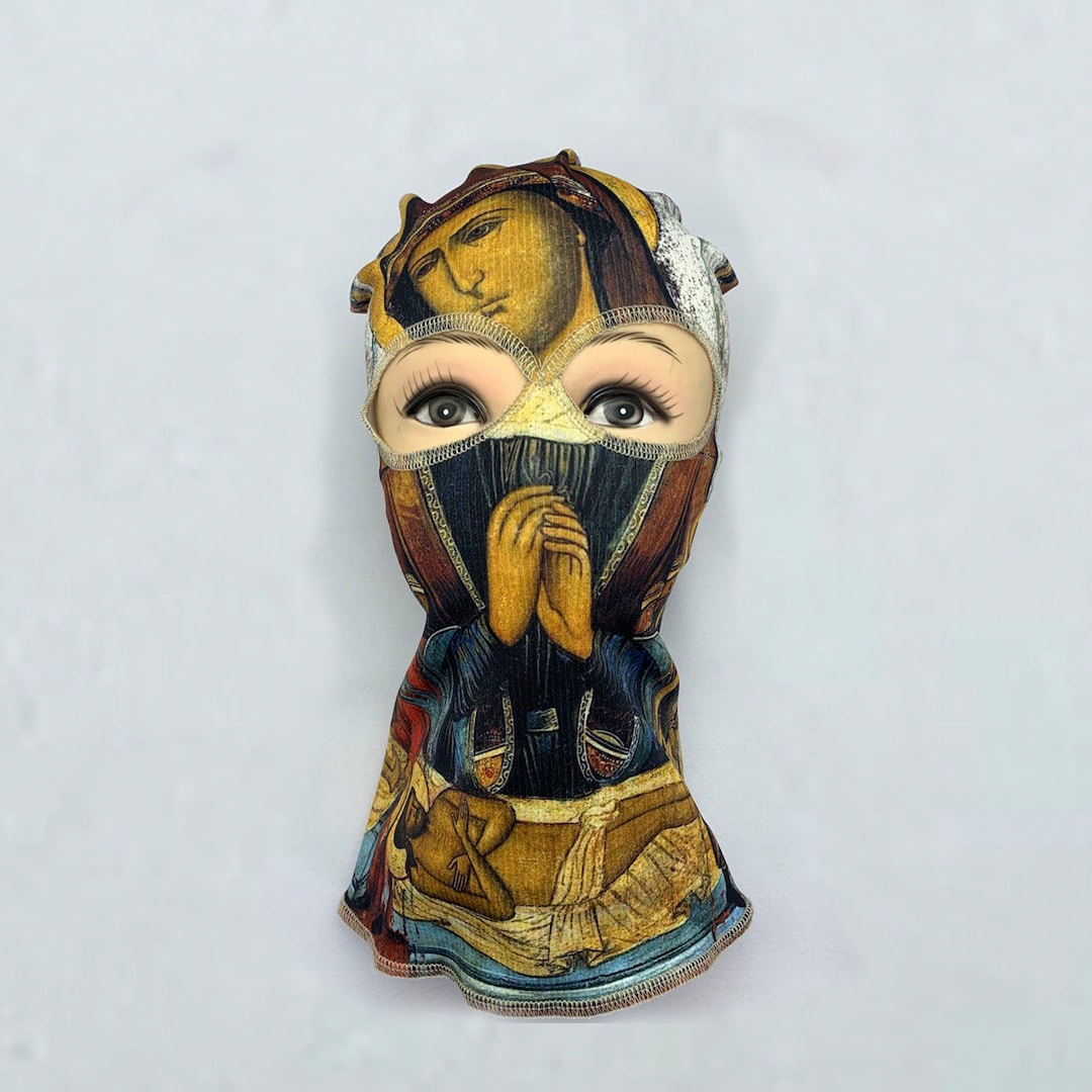 Balaclava Ski Masks the Virgin Holy Icon Collection Custom - Etsy