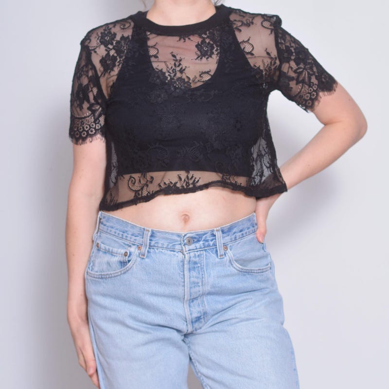 Sheer Night Shirt - Etsy