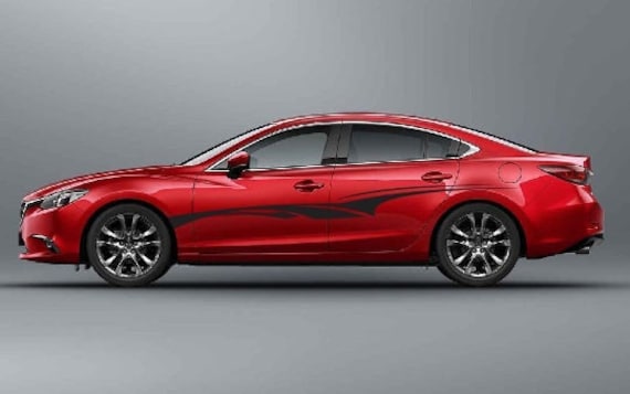 Mazda 6 With Side Graphics
