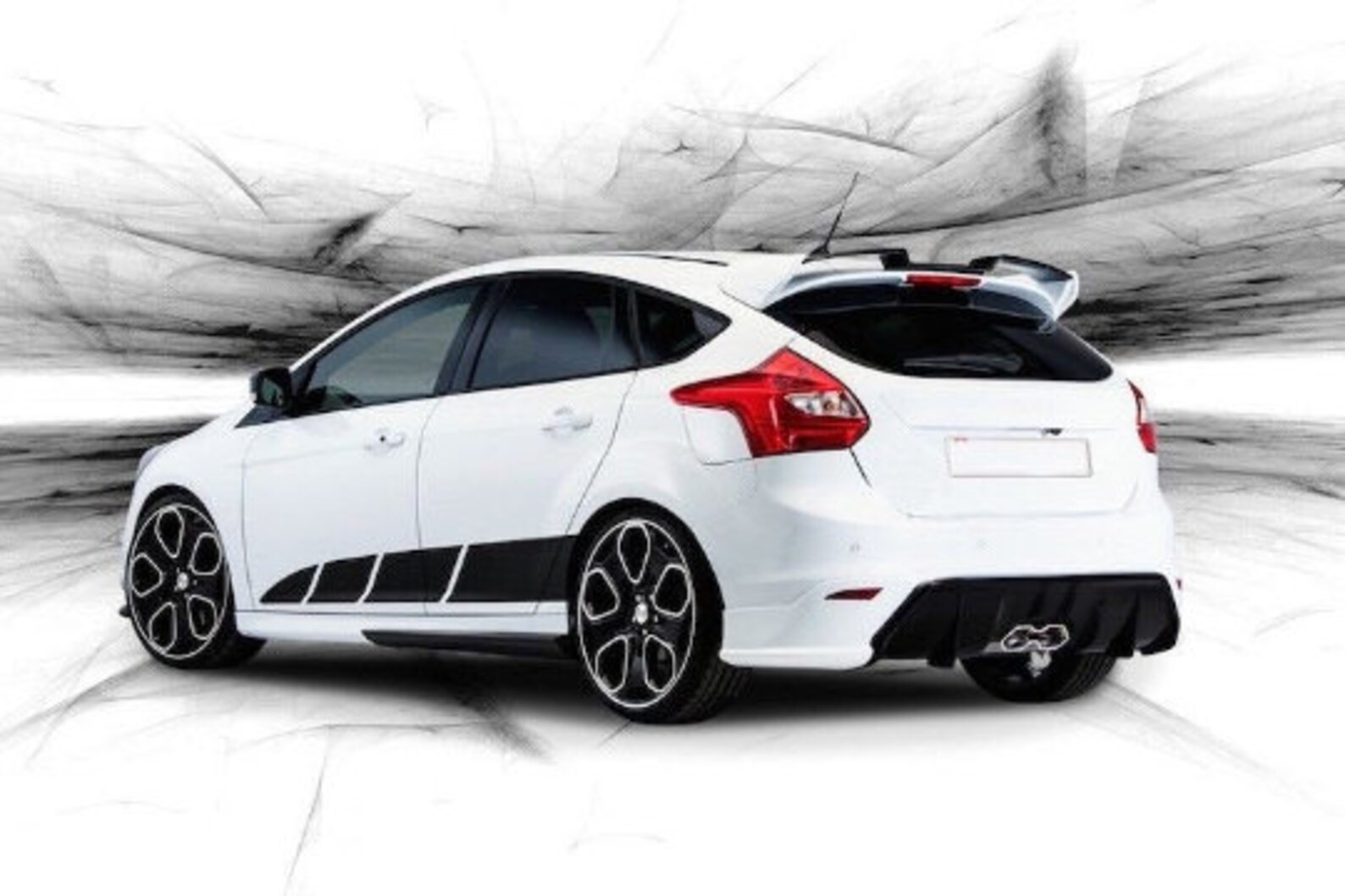 Ford Focus Side Stripe Decal 2011-2016 3M Vinyl Sticker Sport - Etsy