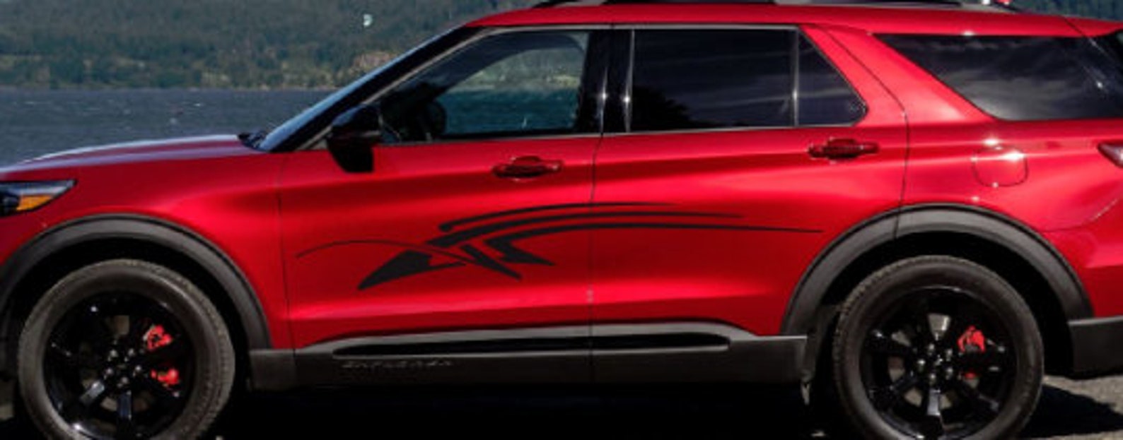 Flick Side Stripe Fits Ford Explorer Vinyl Graphics Sticker 3M Sport ...