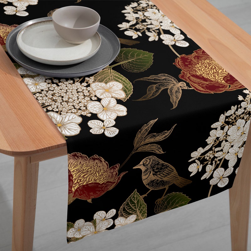 Kitchen Table Runner - Etsy