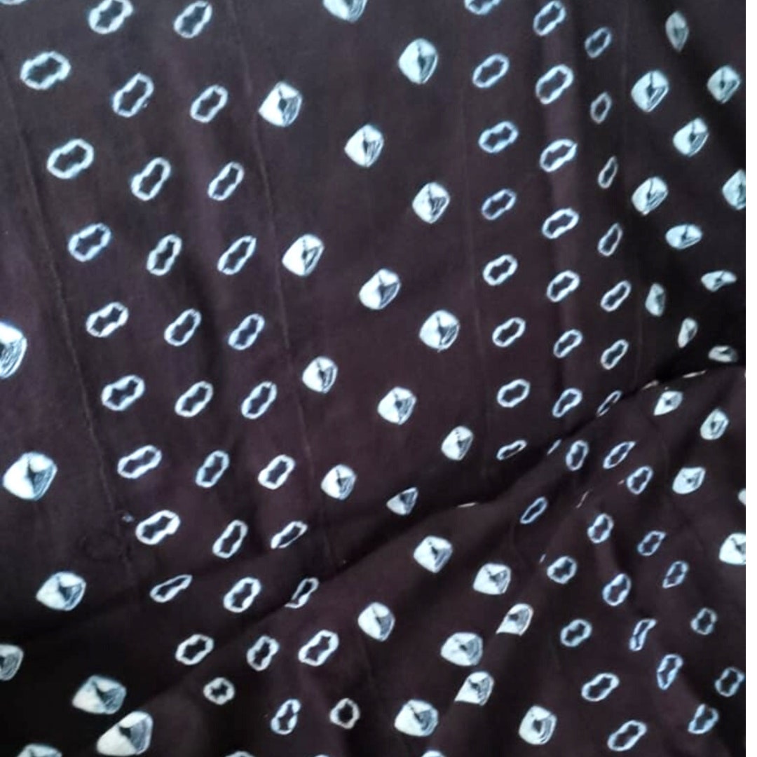 Indigo GARA Fabric - Etsy