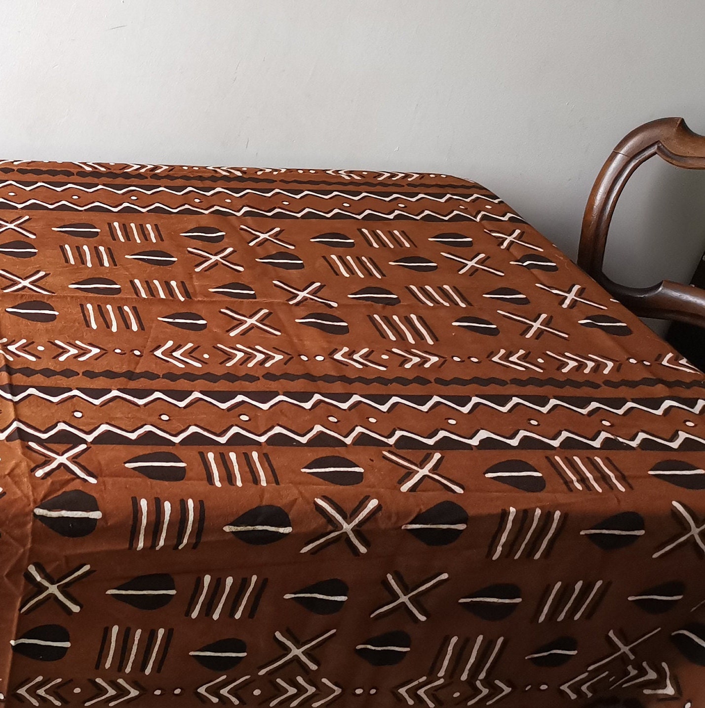 Large BOGOLAN Light Red Ocher / Table Art / Decorative - Etsy