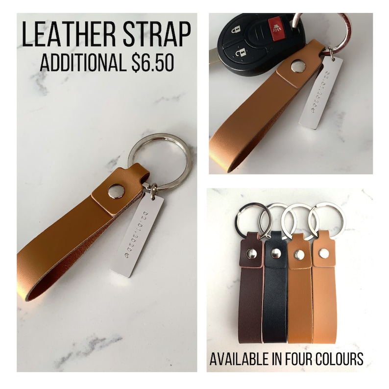 Personalized Keychain Custom Engraved Name Date Message - Etsy