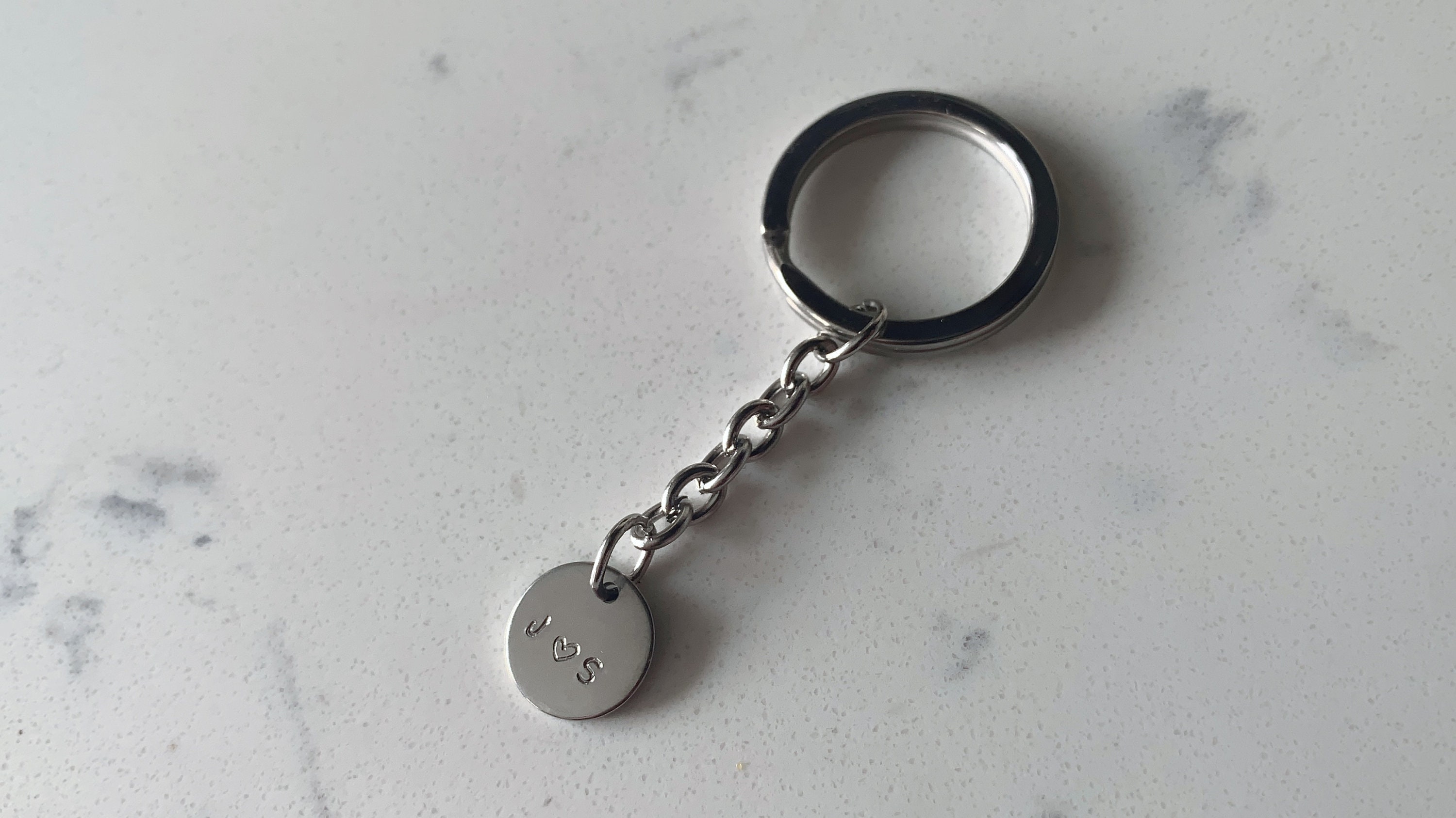 Personalized Keychain Custom Engraved Name Date Message | Etsy