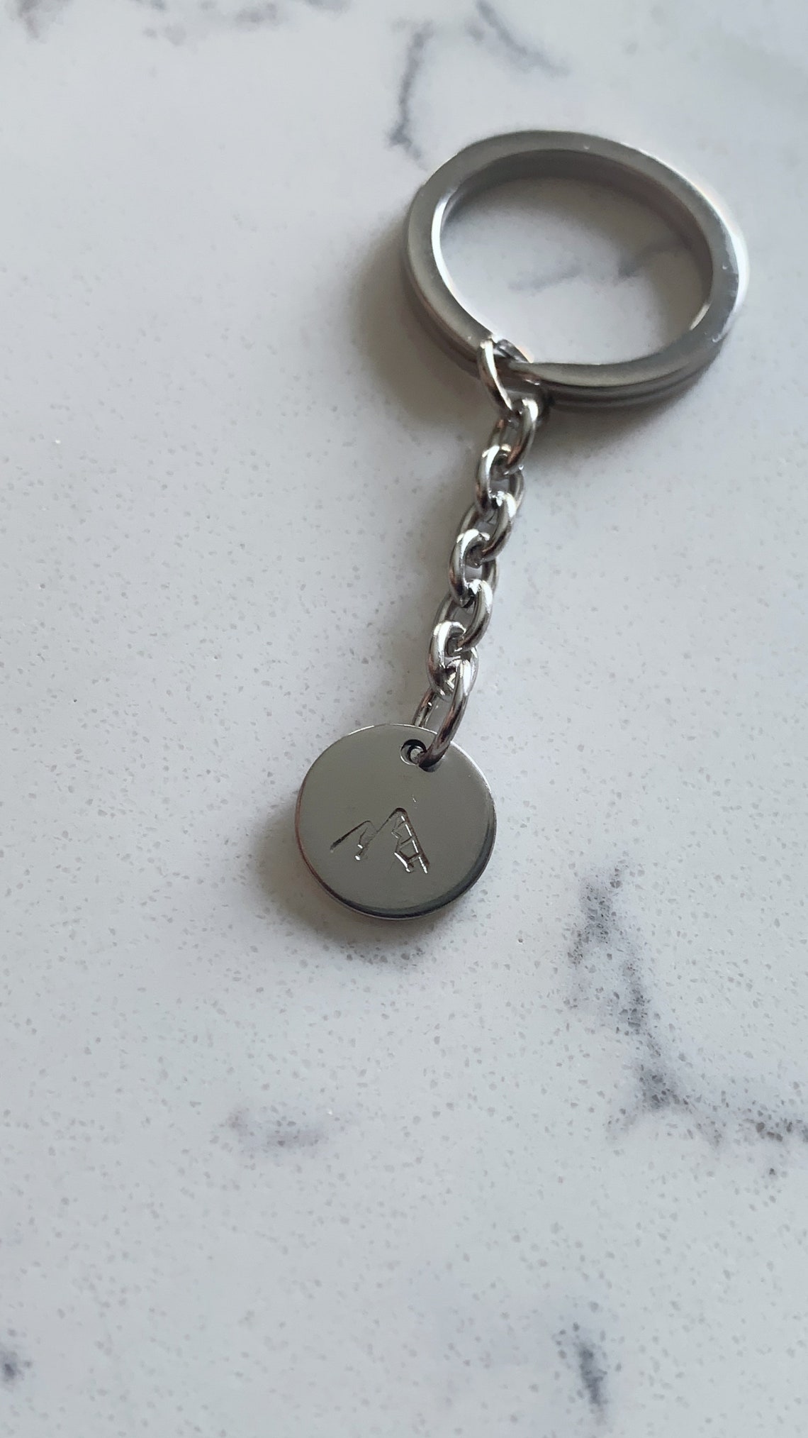 Personalized Keychain Custom Engraved Name Date Message | Etsy