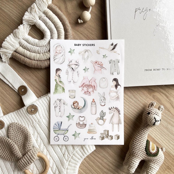 Pregnancy Stickers - Etsy