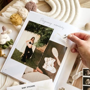 Baby Shower Gift - Baby Memory Book, Baby First Year Record Book, Baby ...