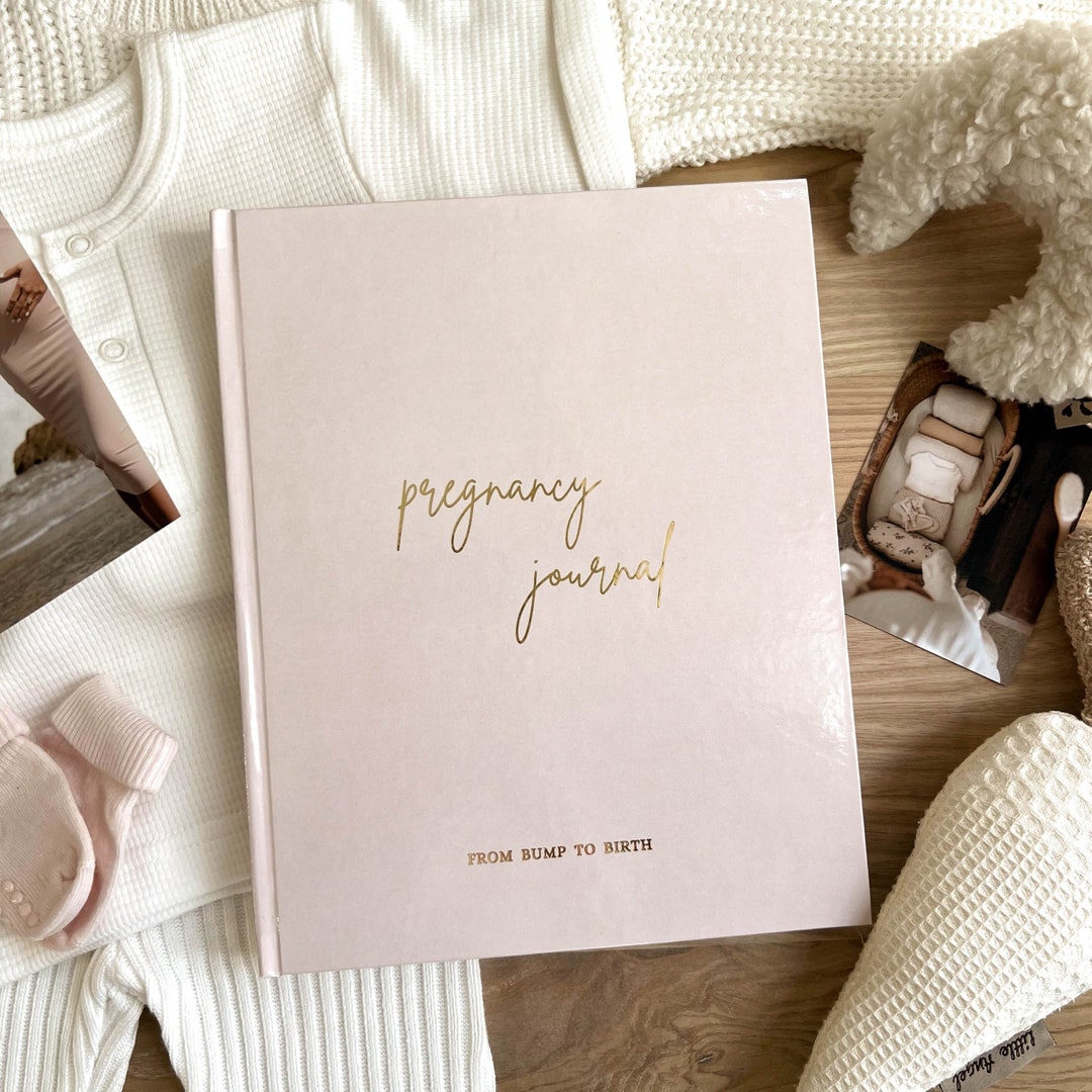 Pregnancy Journal First Time Mom Planner, Expecting Mom Gift for ...