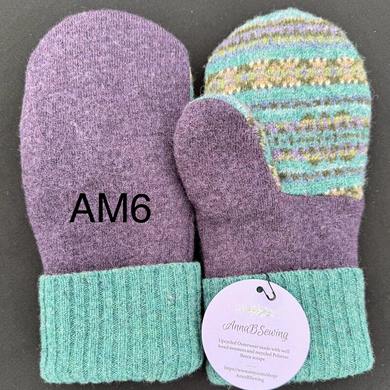 Upcycled Mittens - Etsy