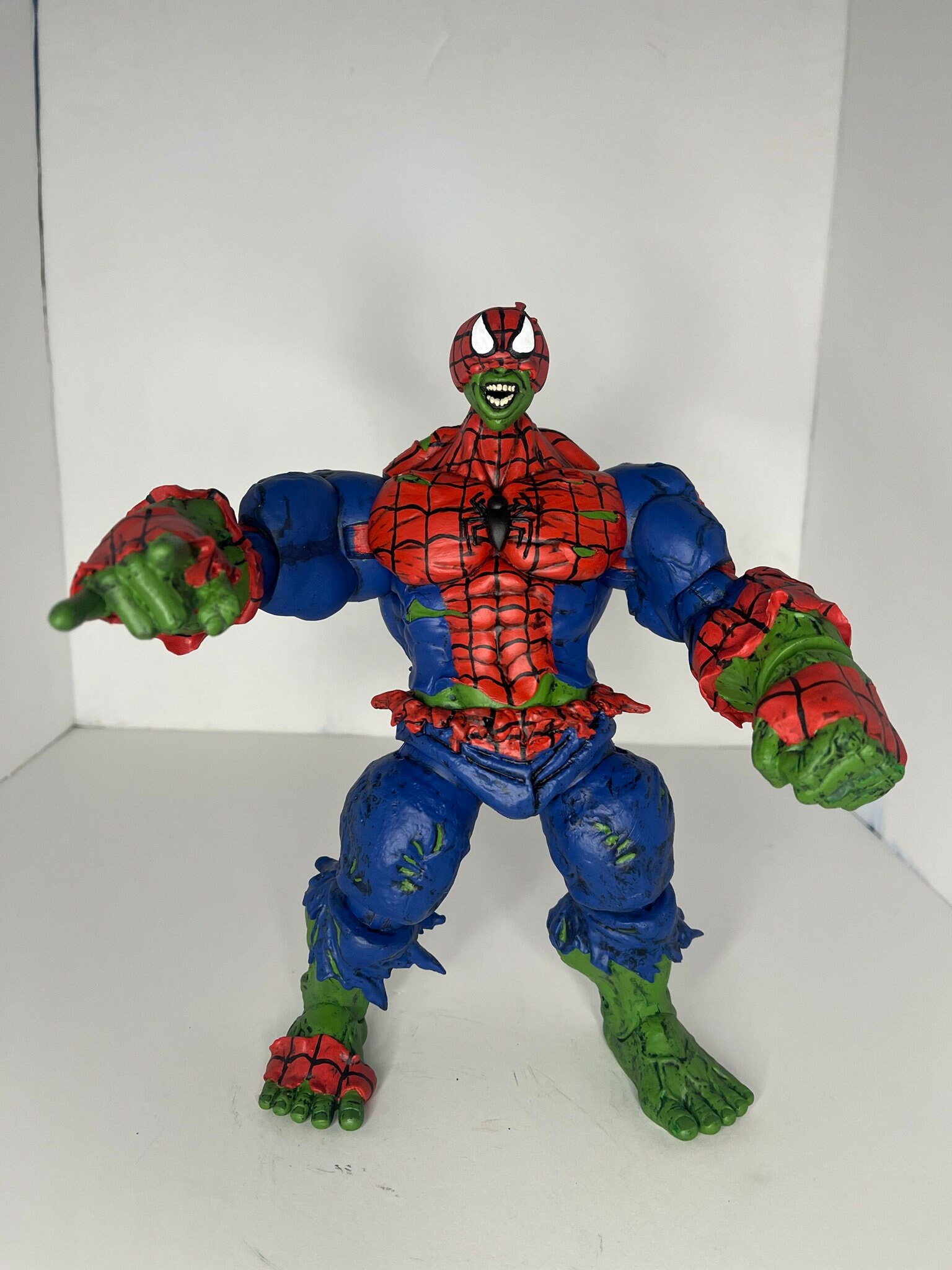 Spider Hulk Figure - Etsy