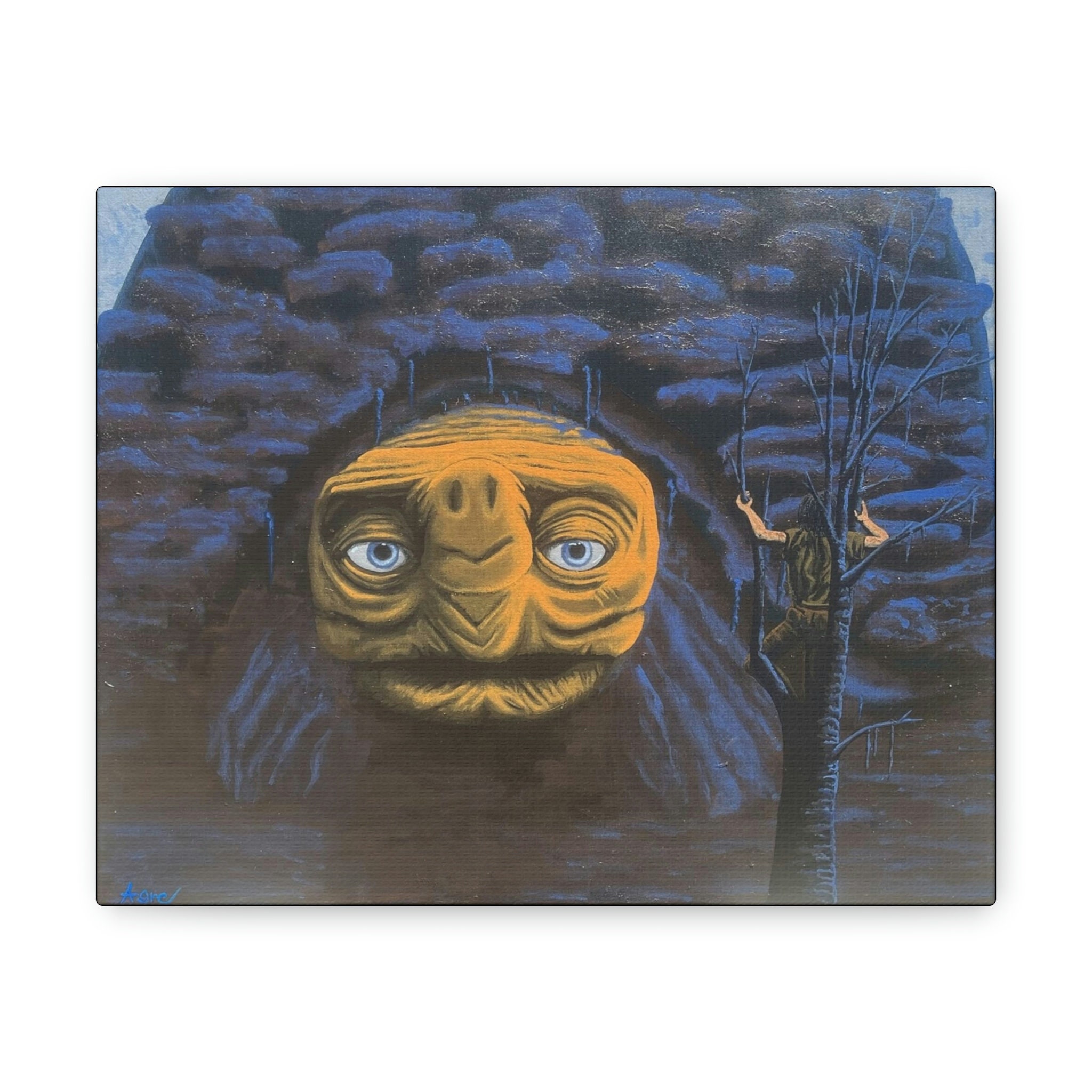 Neverending Story Art Turtle Fantasy Art Morla the Ancient One Painting ...