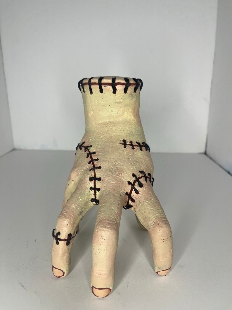 Addams Family Wednesday Thing Statue - Etsy