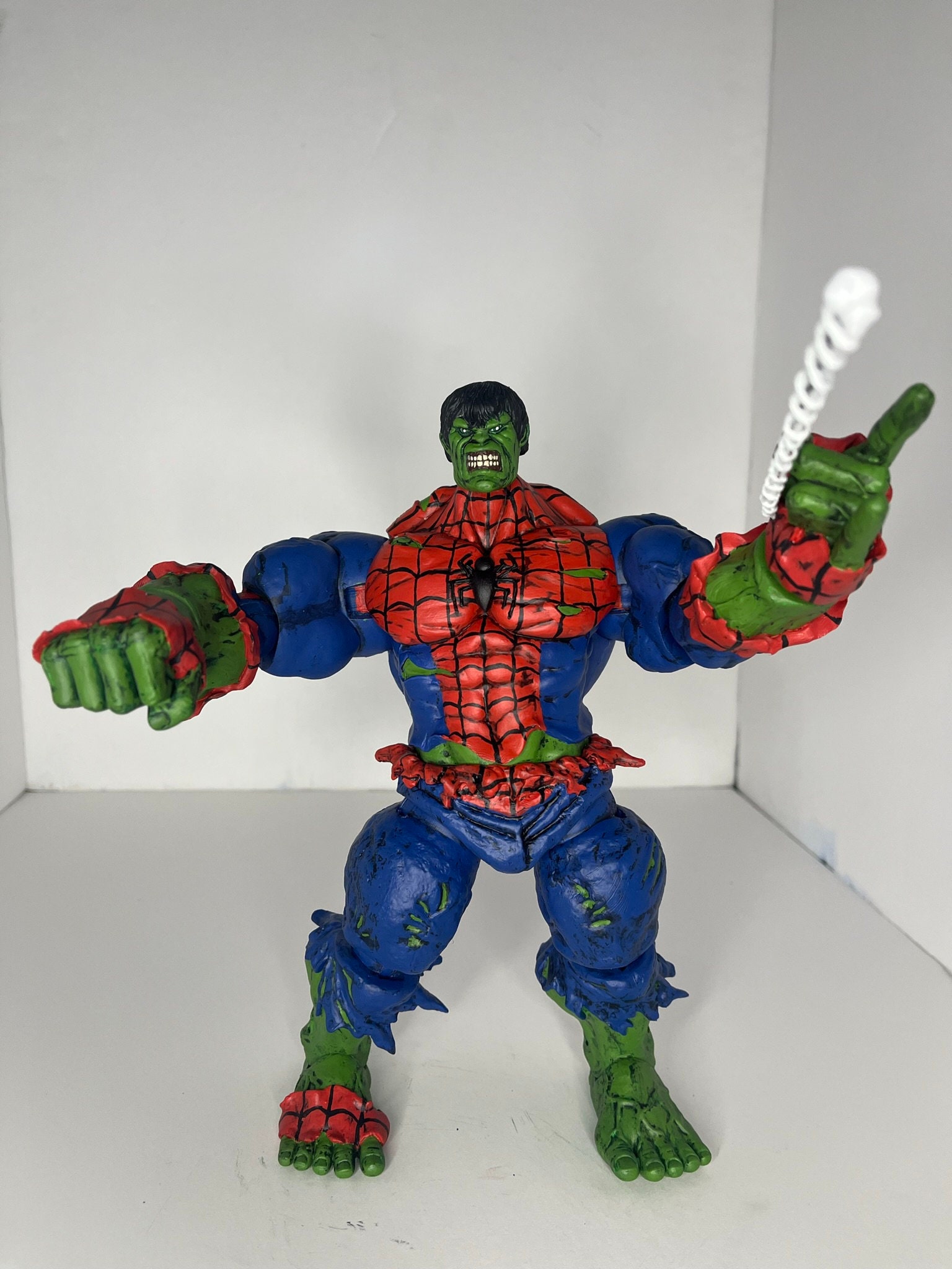 Spider Hulk Figure - Etsy