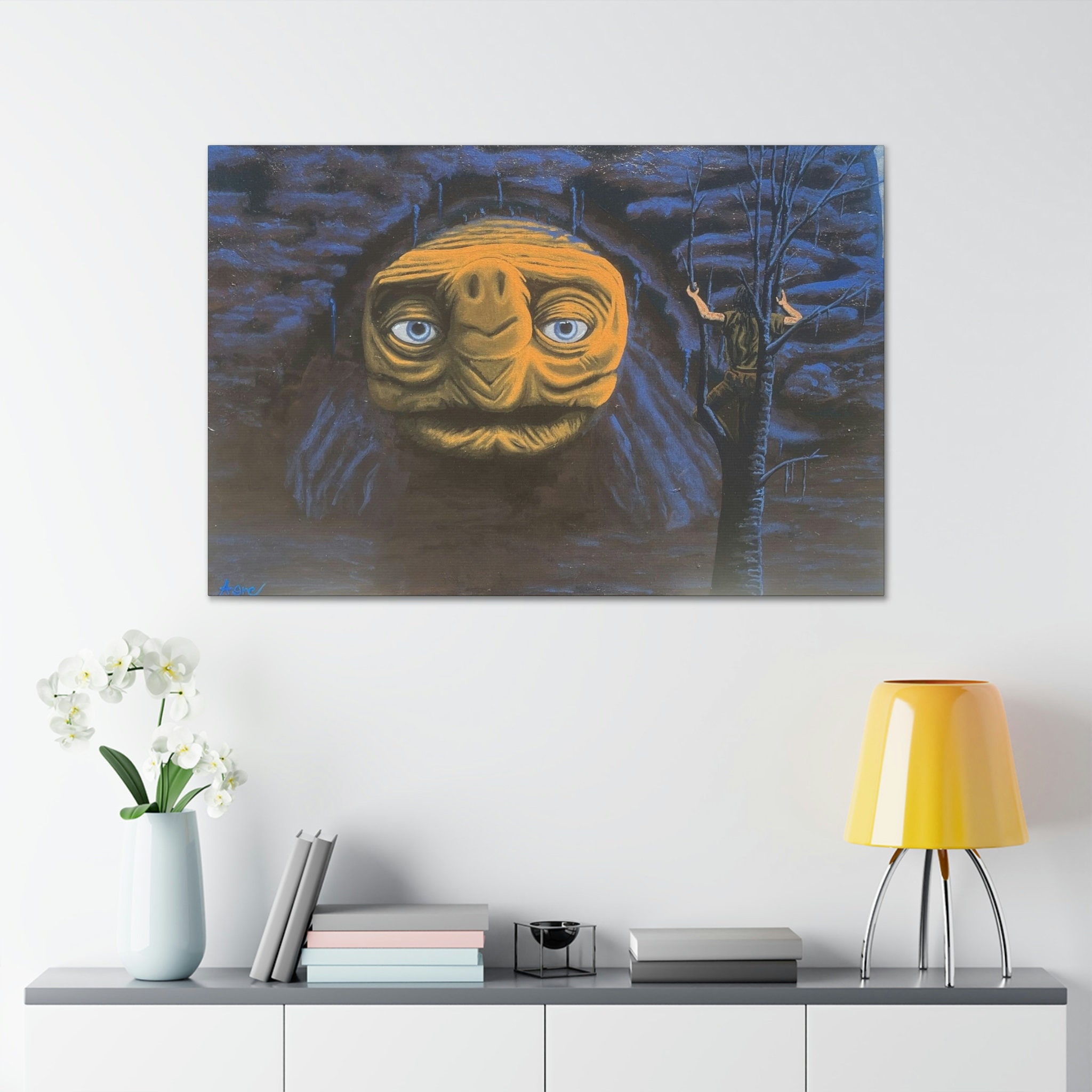 Neverending Story Art Turtle Fantasy Art Morla the Ancient One Painting ...
