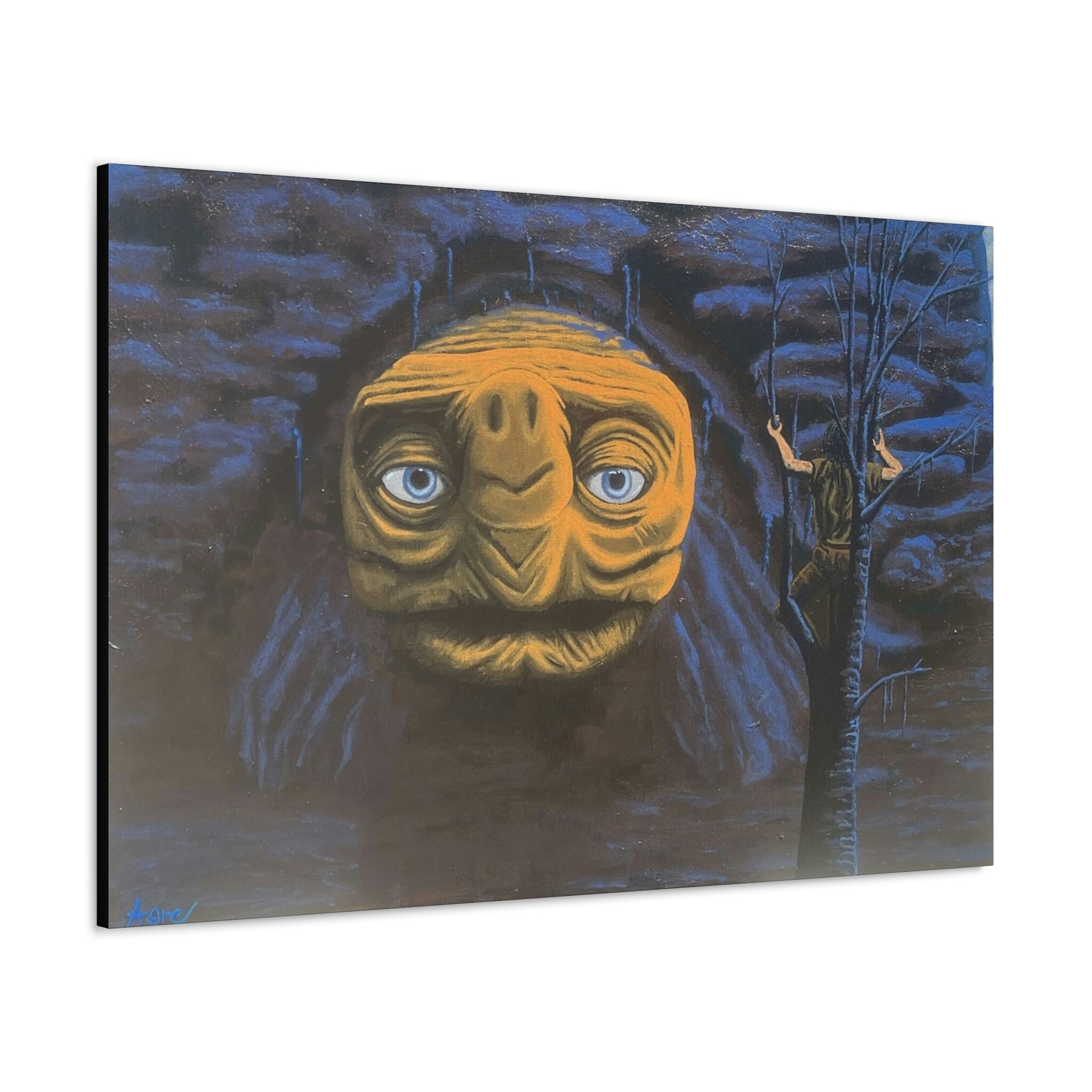 Neverending Story Art Turtle Fantasy Art Morla the Ancient One Painting ...