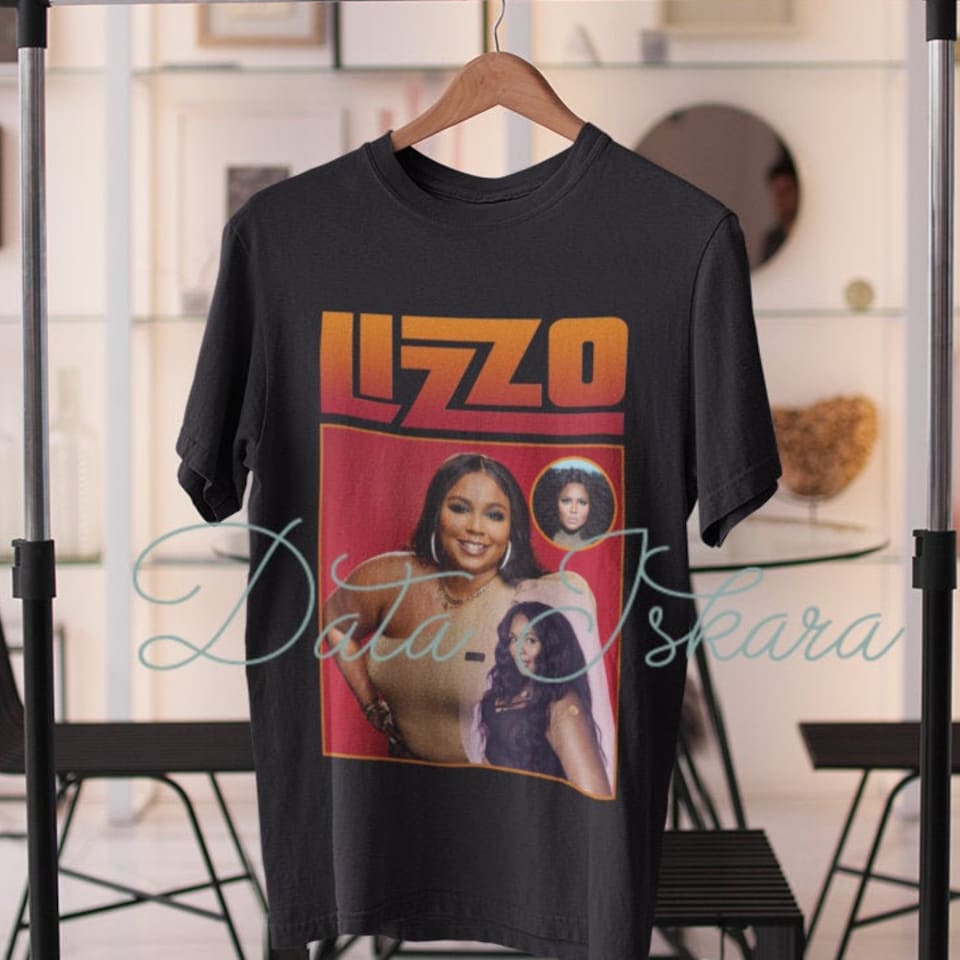 Lizzo Poster Shirt Vintage T Shirt Designed & Sold By 2wing Lee