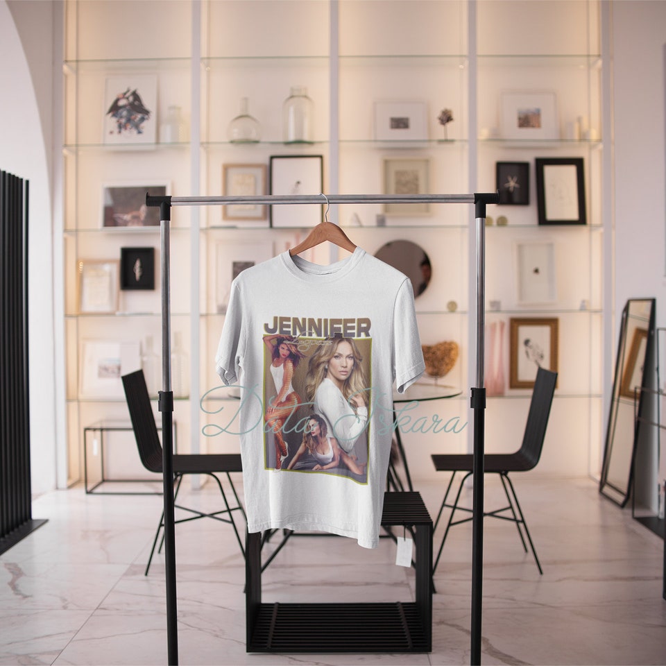 Jennifer Lopez Shirt, Vintage Design, Jennifer Lopez Singer T-Shirt ...