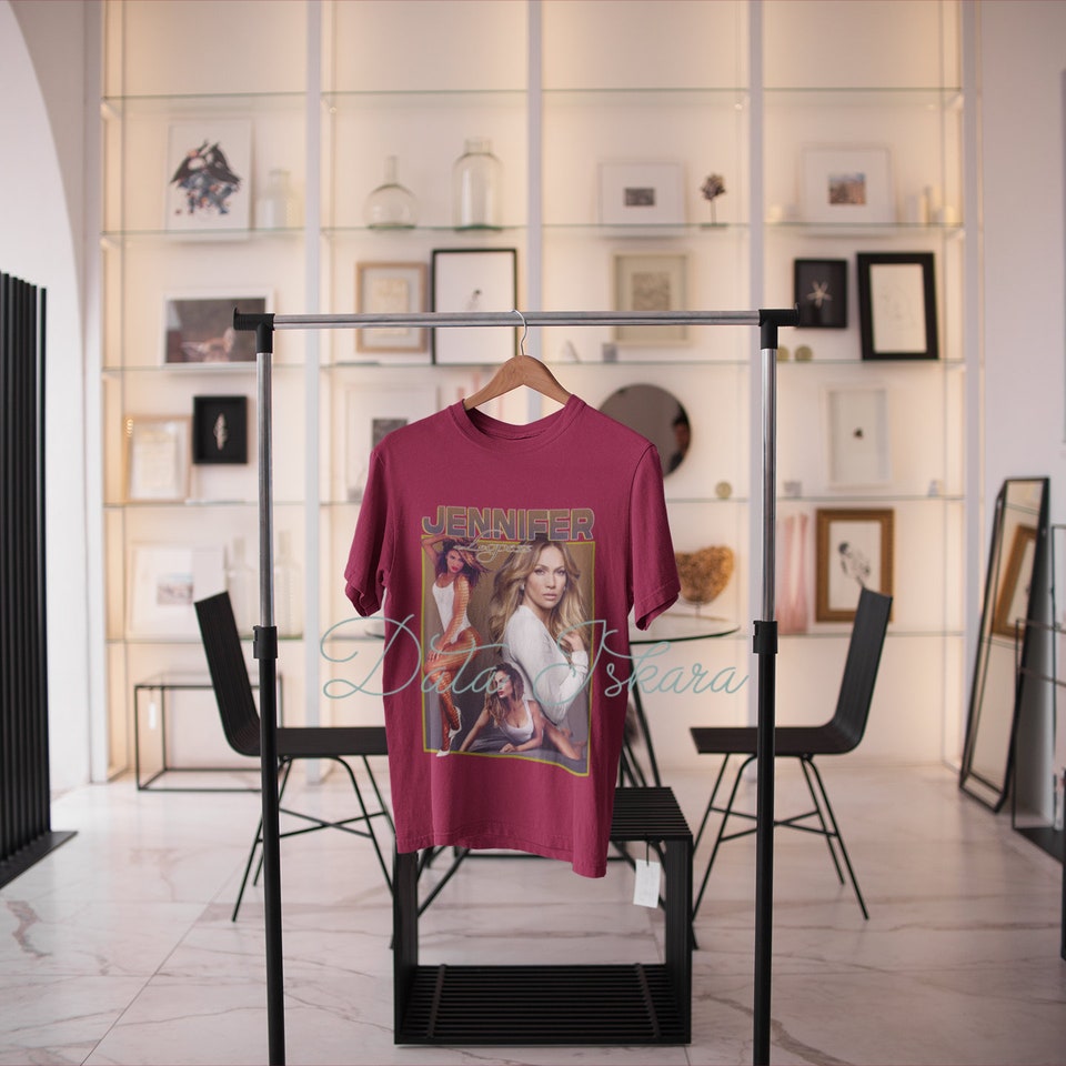 Jennifer Lopez Shirt, Vintage Design, Jennifer Lopez Singer T-Shirt ...