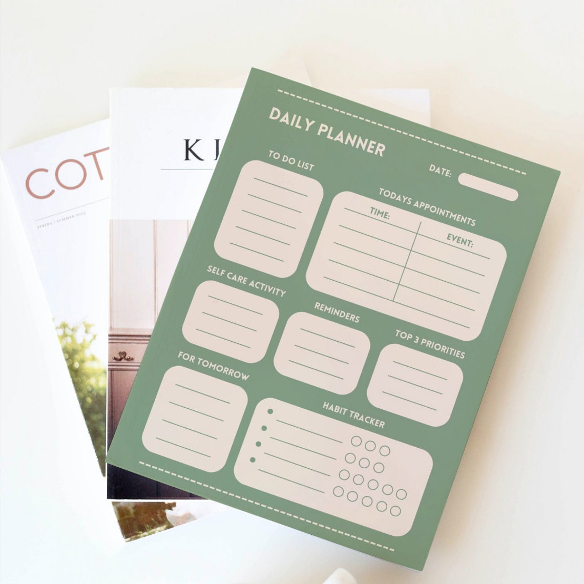 Daily Planner Printable, Daily to Do List for Work / Personal Life ...