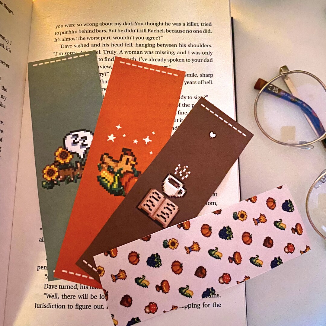 Stardewvalley Bookmark, Autumn/fall, Cozy Gaming, Stardewvalley Art ...