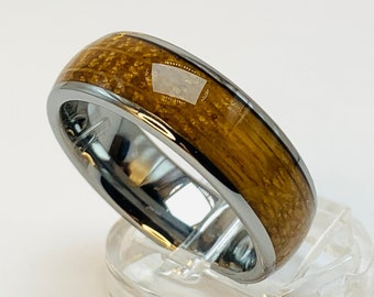 Oak Barrel Wedding Ring - Etsy