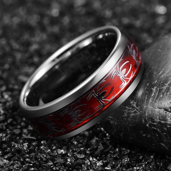 Spider Ring Men - Etsy