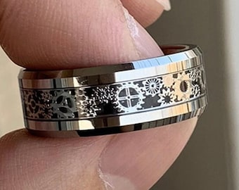 Gear Ring Wedding - Etsy
