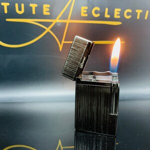 Classy Lighter, Refillable Flip Top With Side Grind Flint, Cool Brushed ...