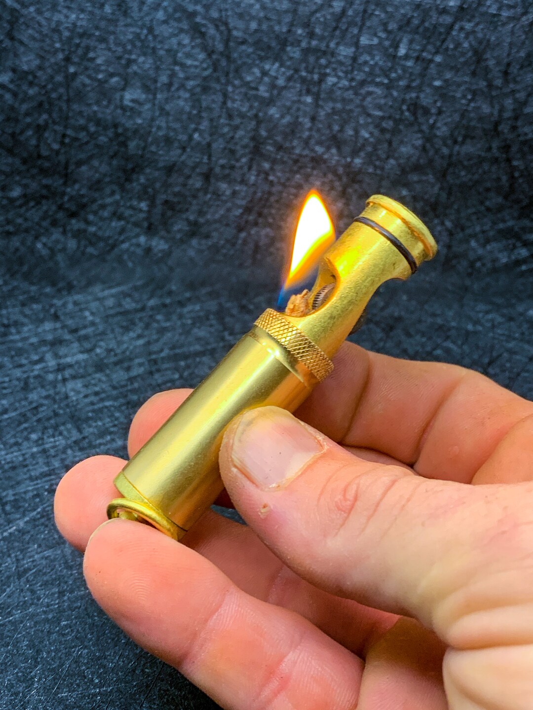 Vintage Brass Trench Lighter Flint Wheel Kerosene Steampunk Design - Etsy