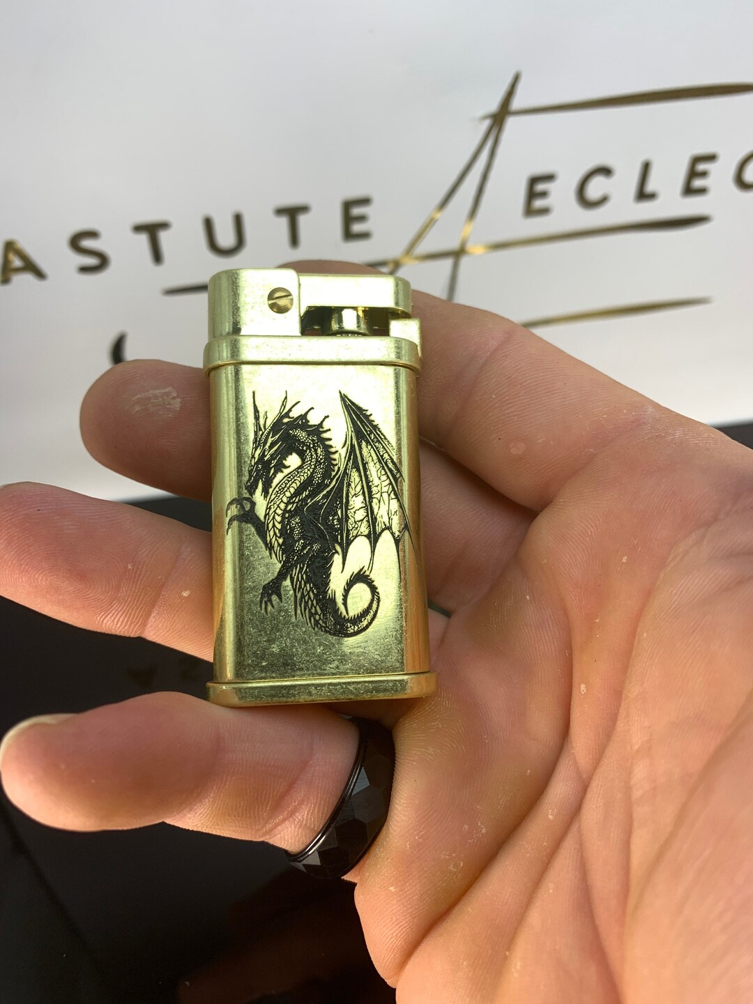 Vintage Style Dragon Lighter, Cool Steampunk Petrol Lighter With ...