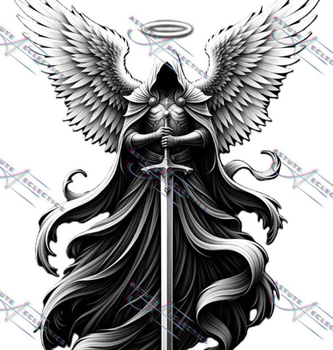 Arch Angel 4 Image Design File - SVG - PNG - JPEG - Laser Engraving ...