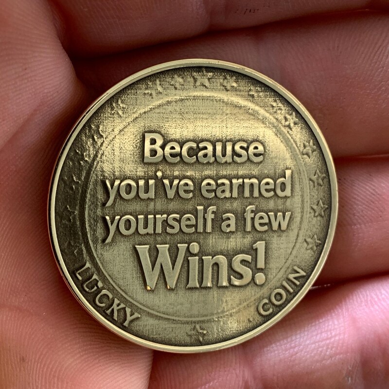 Good Luck Coin - Etsy